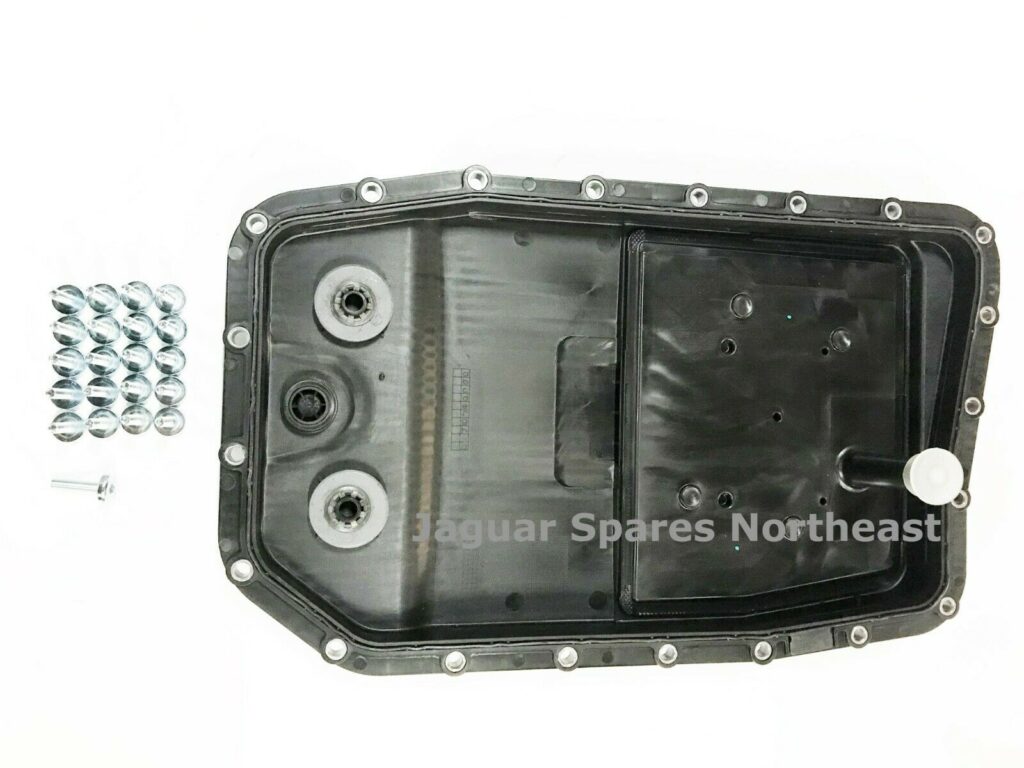XF 6 SPEED TRANSMISSION SUMP PAN/FILTER - C2C38963 - Jaguar Spares ...